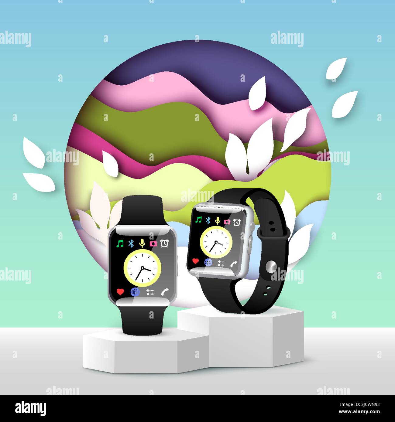 Watch ads watch Stock Vector Images - Alamy