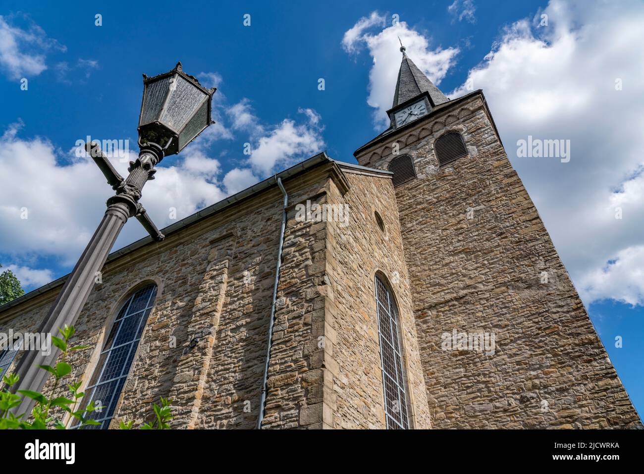 The old town of Essen-Kettwig, Protestant Market Church Essen NRW ...