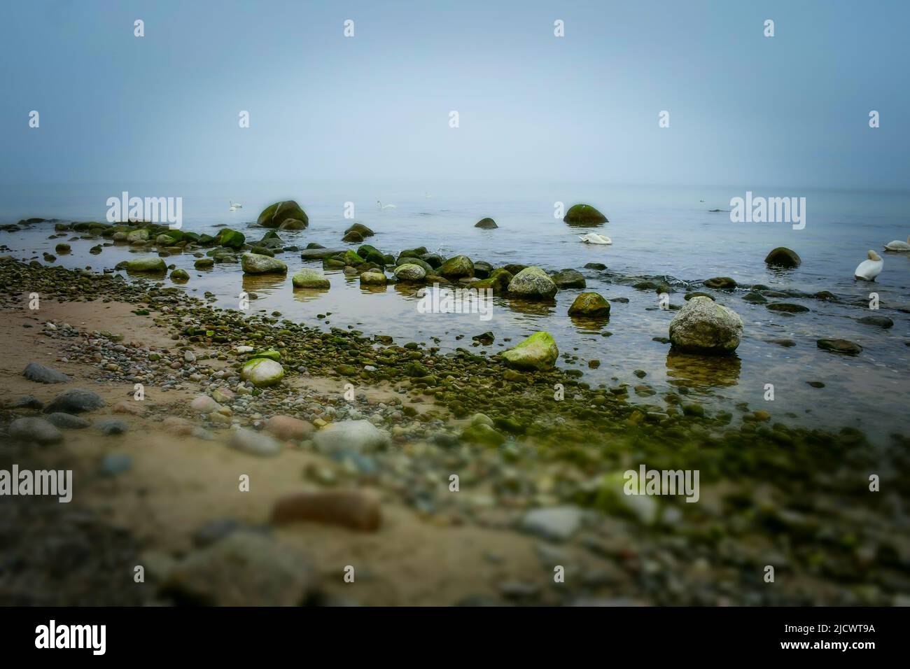 Waves arrive beautiful sandy beach hi-res stock photography and images ...