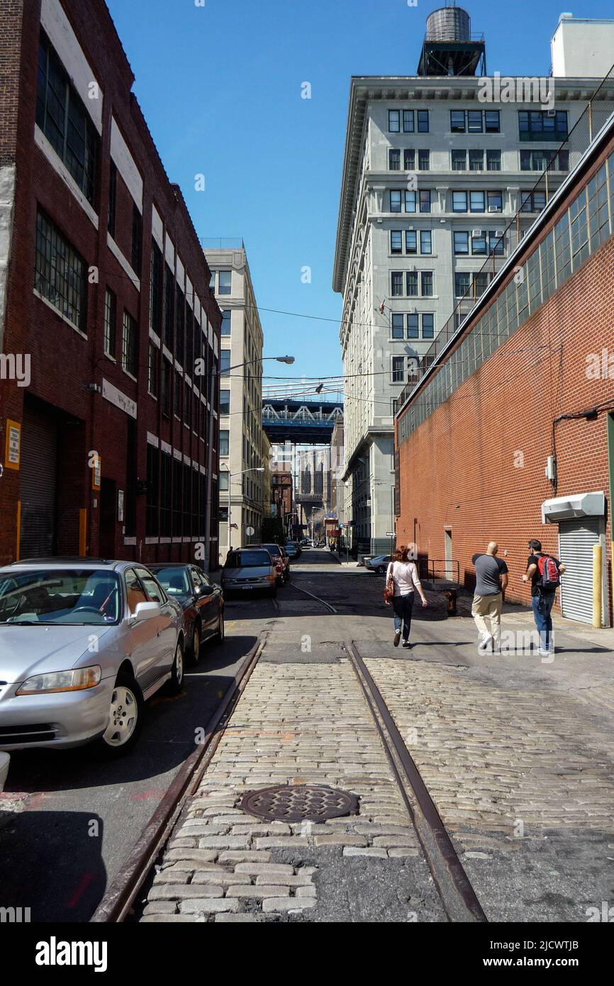 Streets of Brooklyn, New York, Manhattan Stock Photo - Alamy