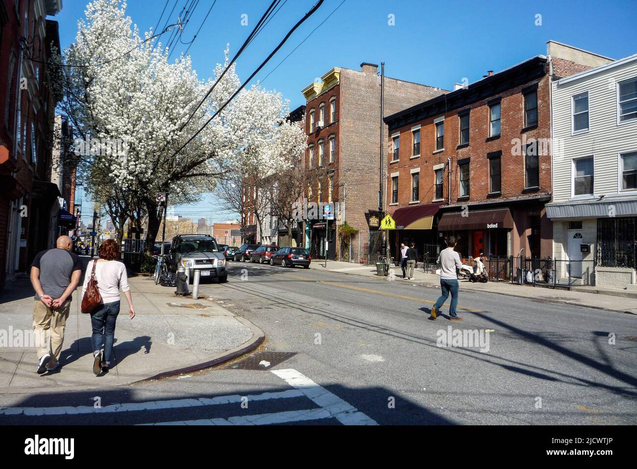 Streets of Brooklyn, New York, Manhattan Stock Photo - Alamy