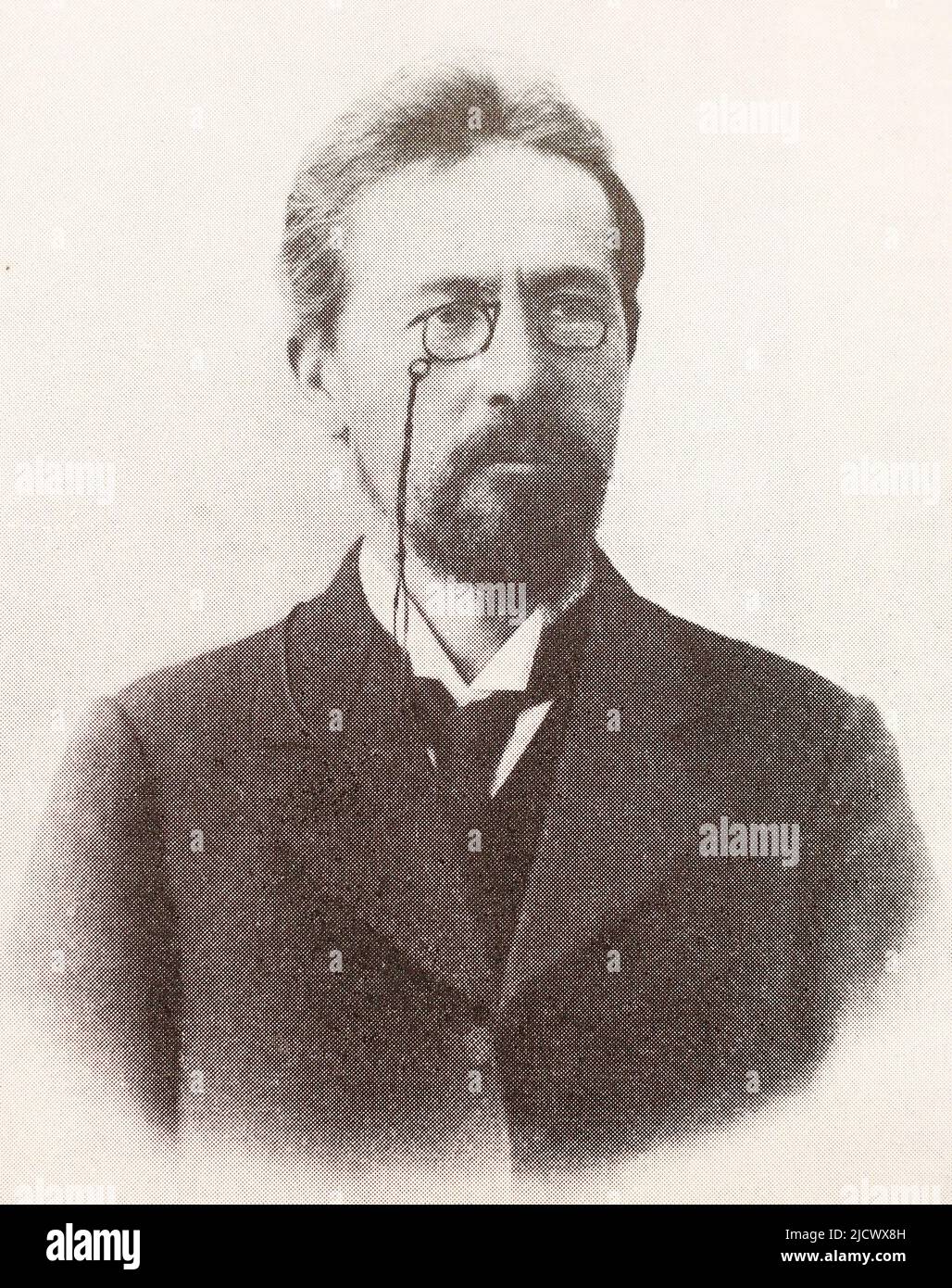 Anton Pavlovich Chekhov. Photo from 1899 Stock Photo - Alamy