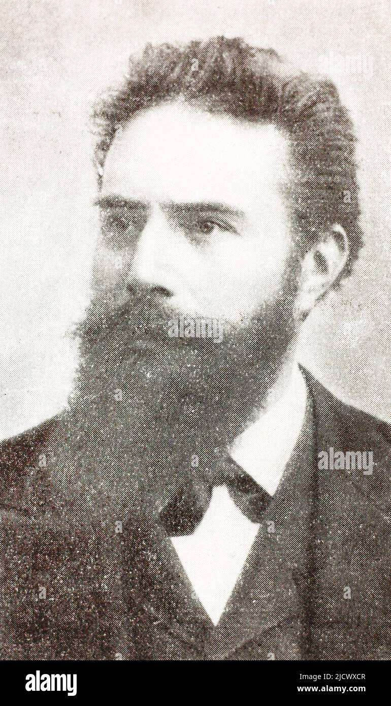 Portrait of Wilhelm Conrad Röntgen. Wilhelm Conrad Röntgen (1845 – 1923 ...