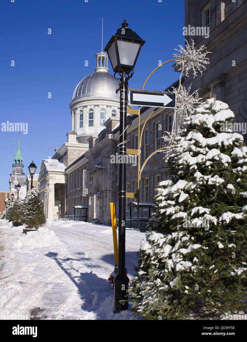 Canada, Quebec, Montreal, winter, street scene Stock Photo - Alamy