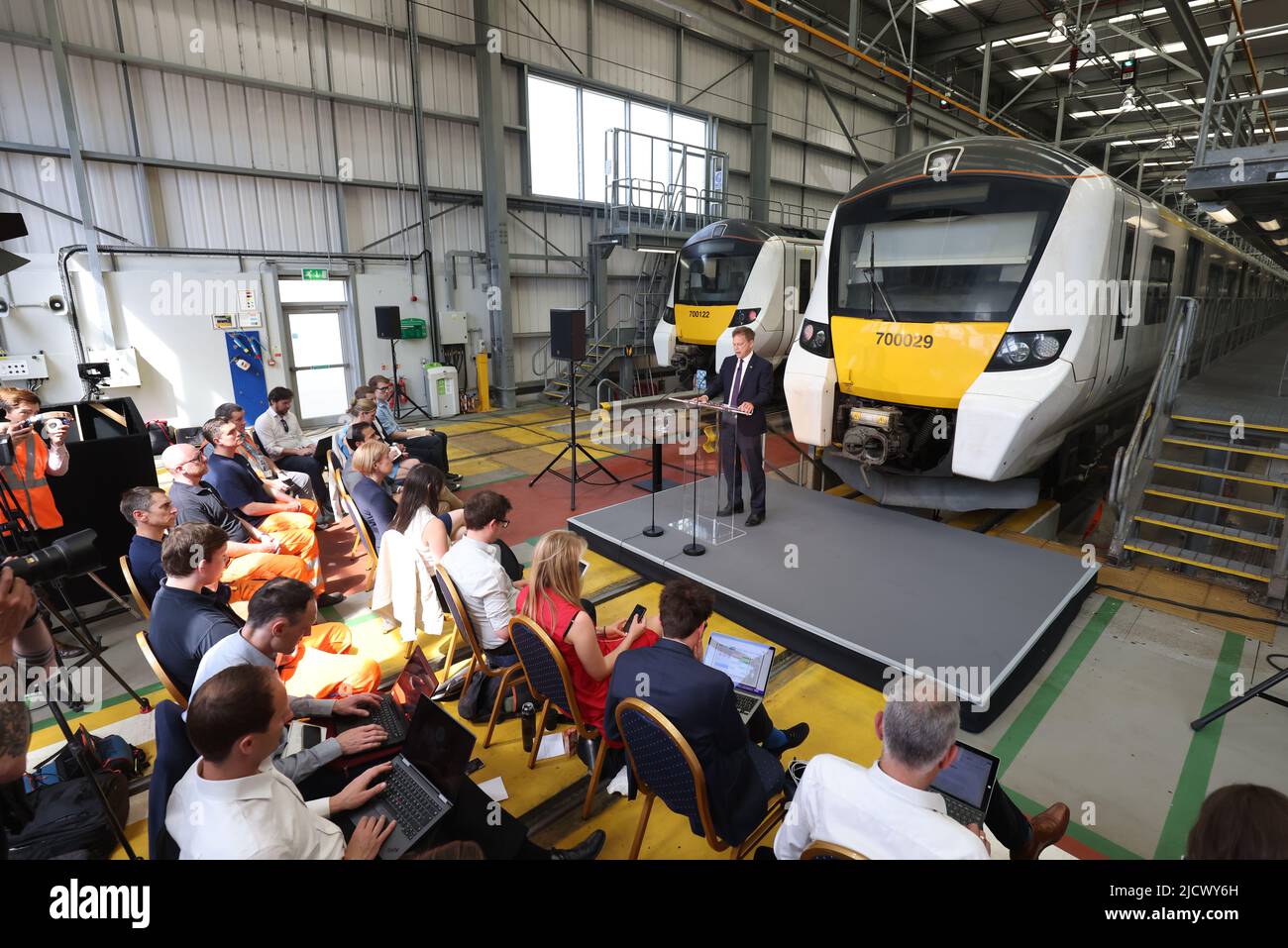 Transport Secretary Grant Shapps delivers a speech to set out the ...