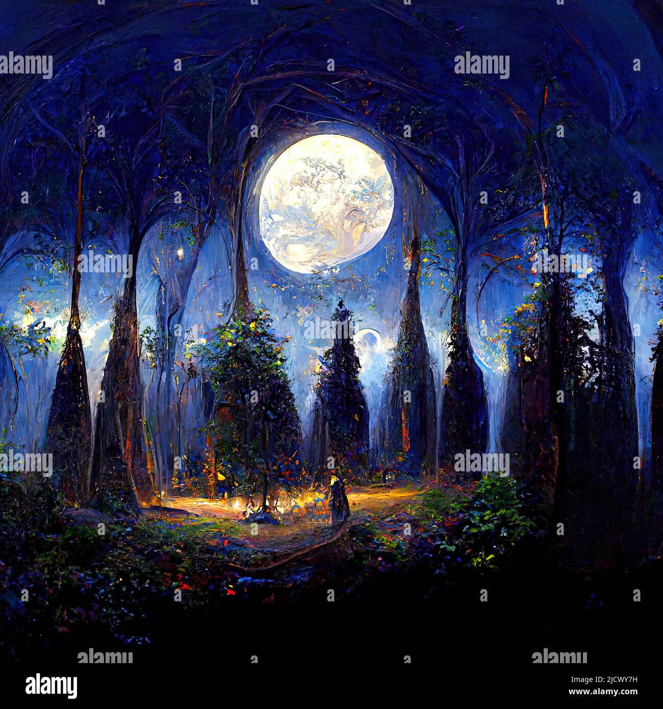 Full Moon Woods