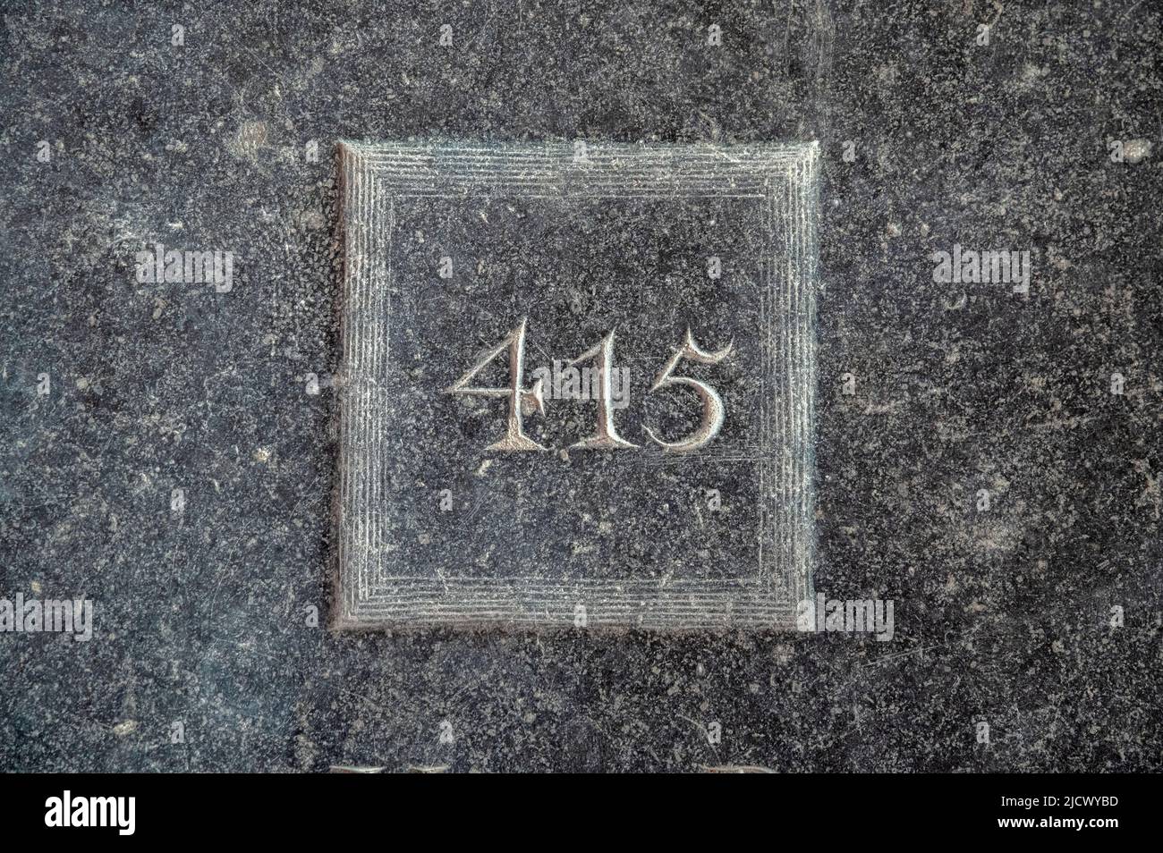 Grave Number Inside The Old Church At Amsterdam The Netherlands 15-6 ...