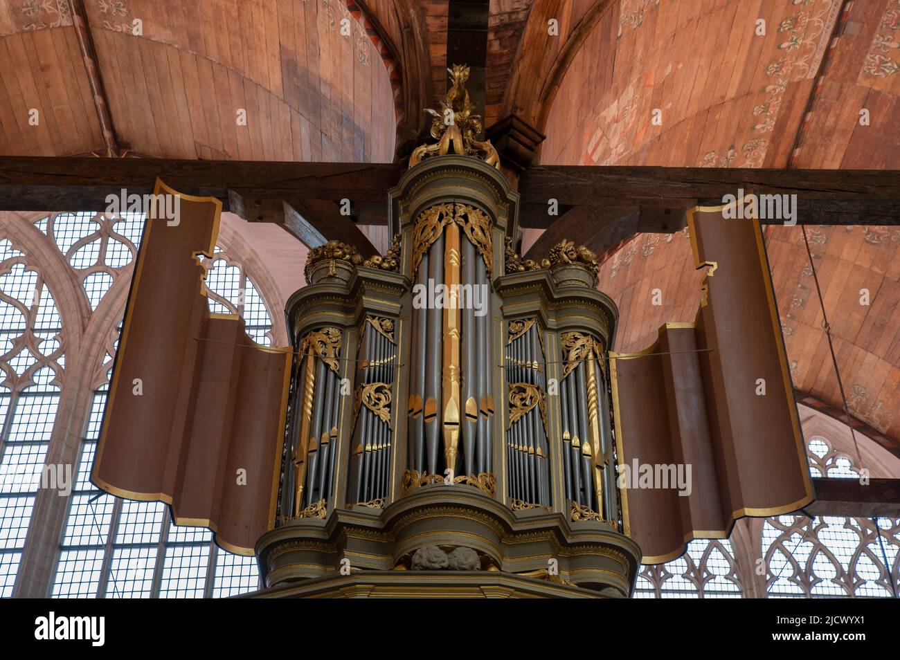 Organ Inside The Old Church At Amsterdam The Netherlands 15-6-2022 ...