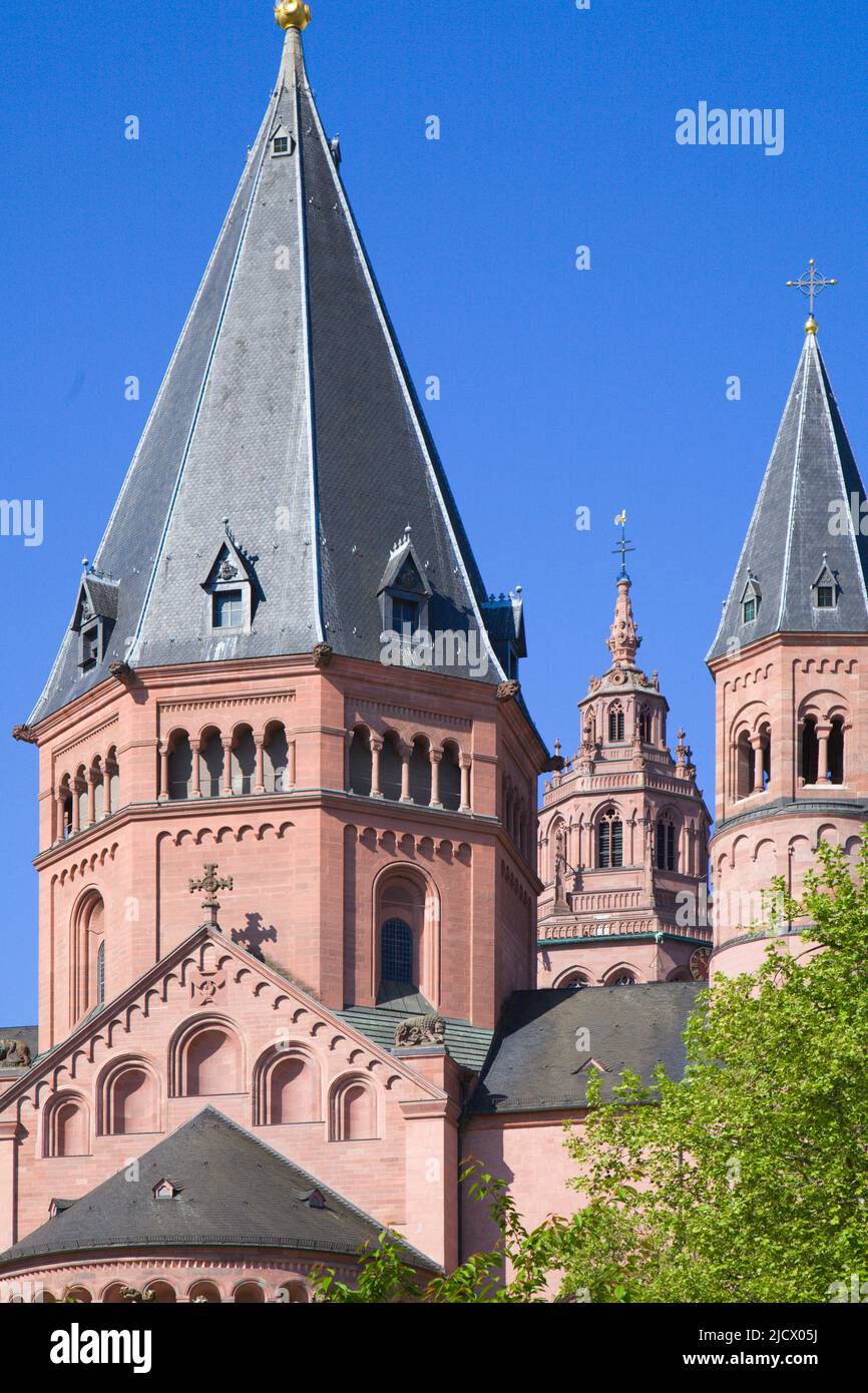 Germany, Rhineland-Palatinate, Mainz, Dom, Cathedral Stock Photo - Alamy