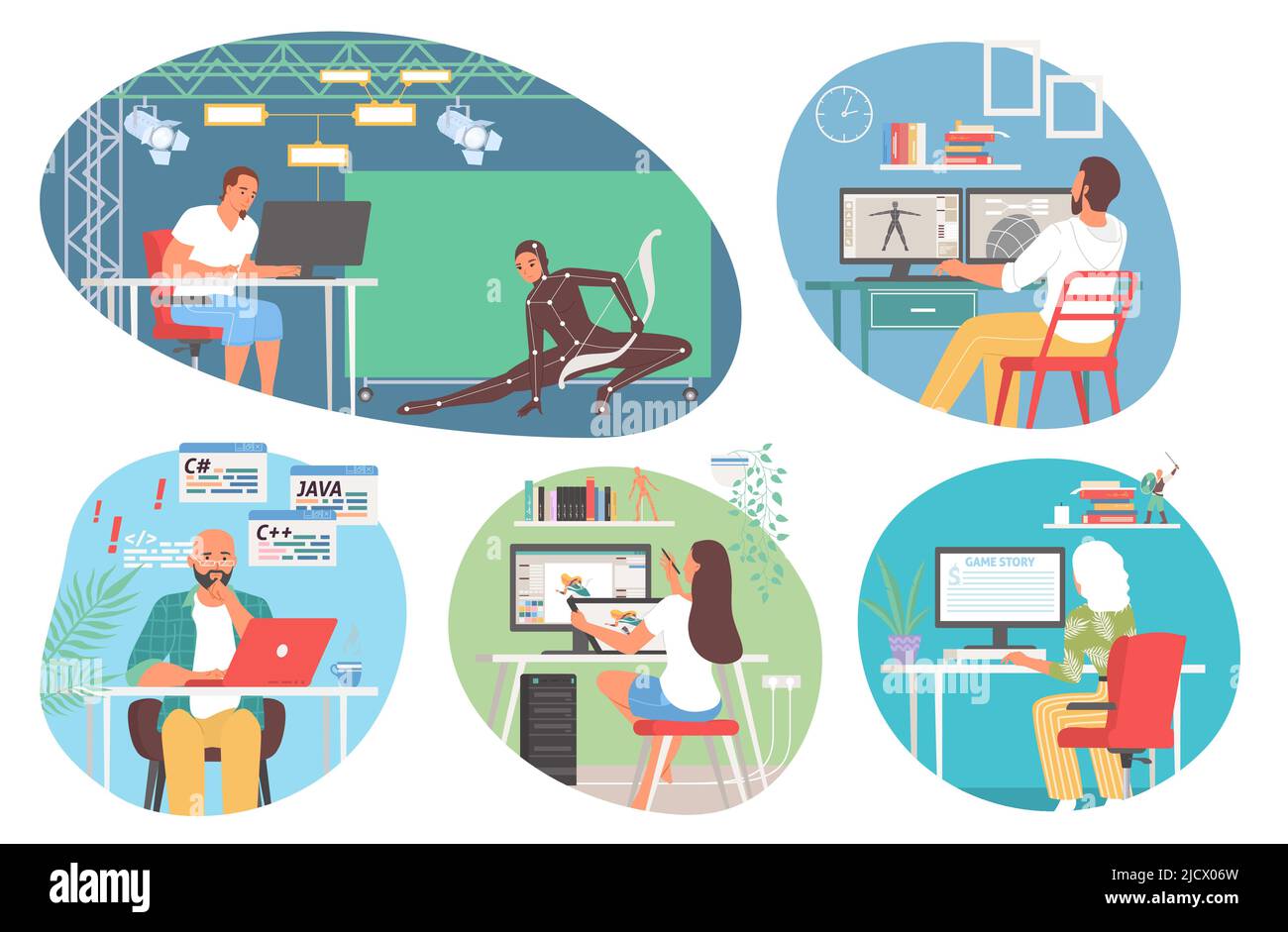 Animation production process hi-res stock photography and images - Alamy