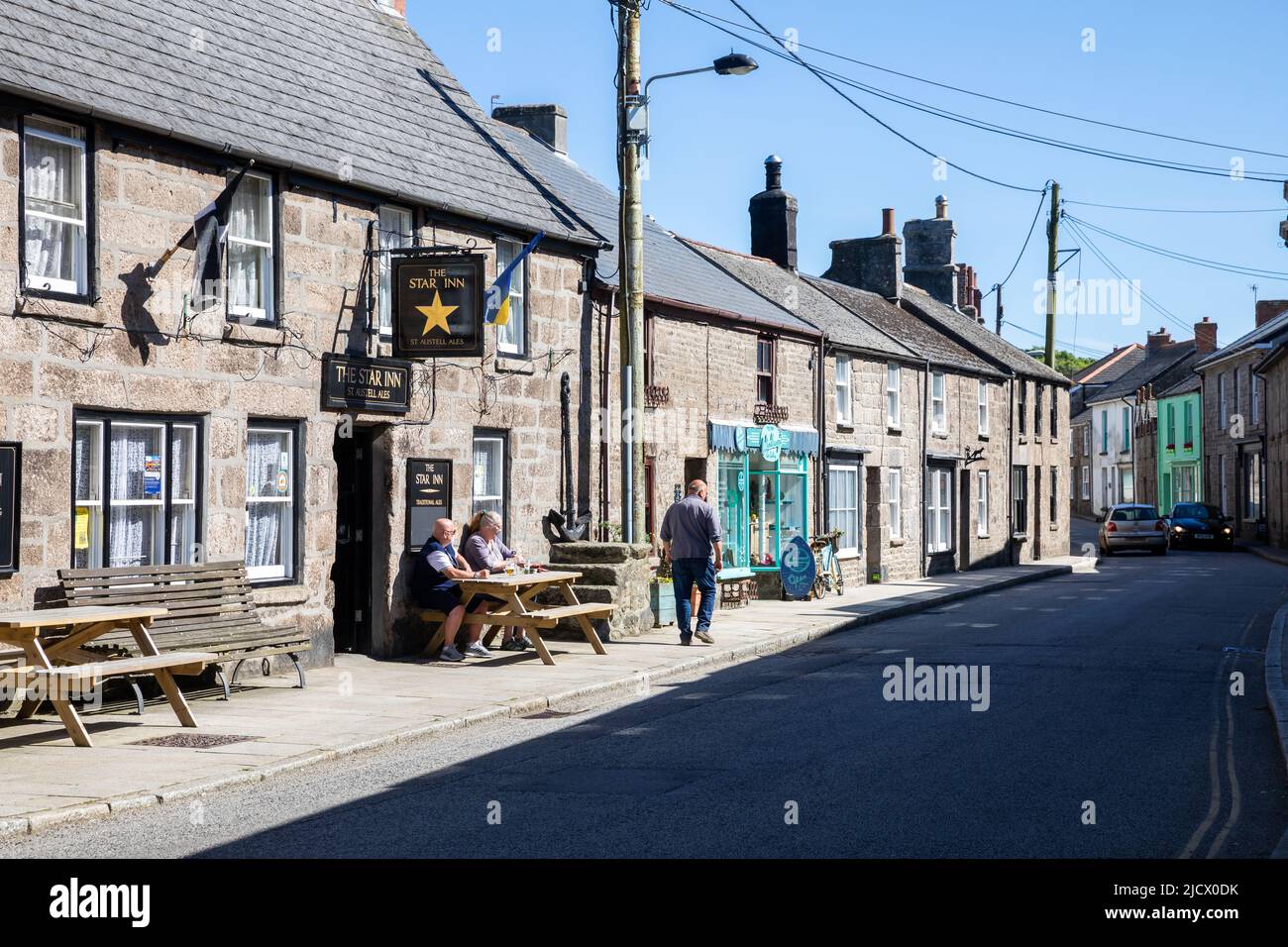 The Star Inn in St Just, Cornwall,uk Stock Photo - Alamy