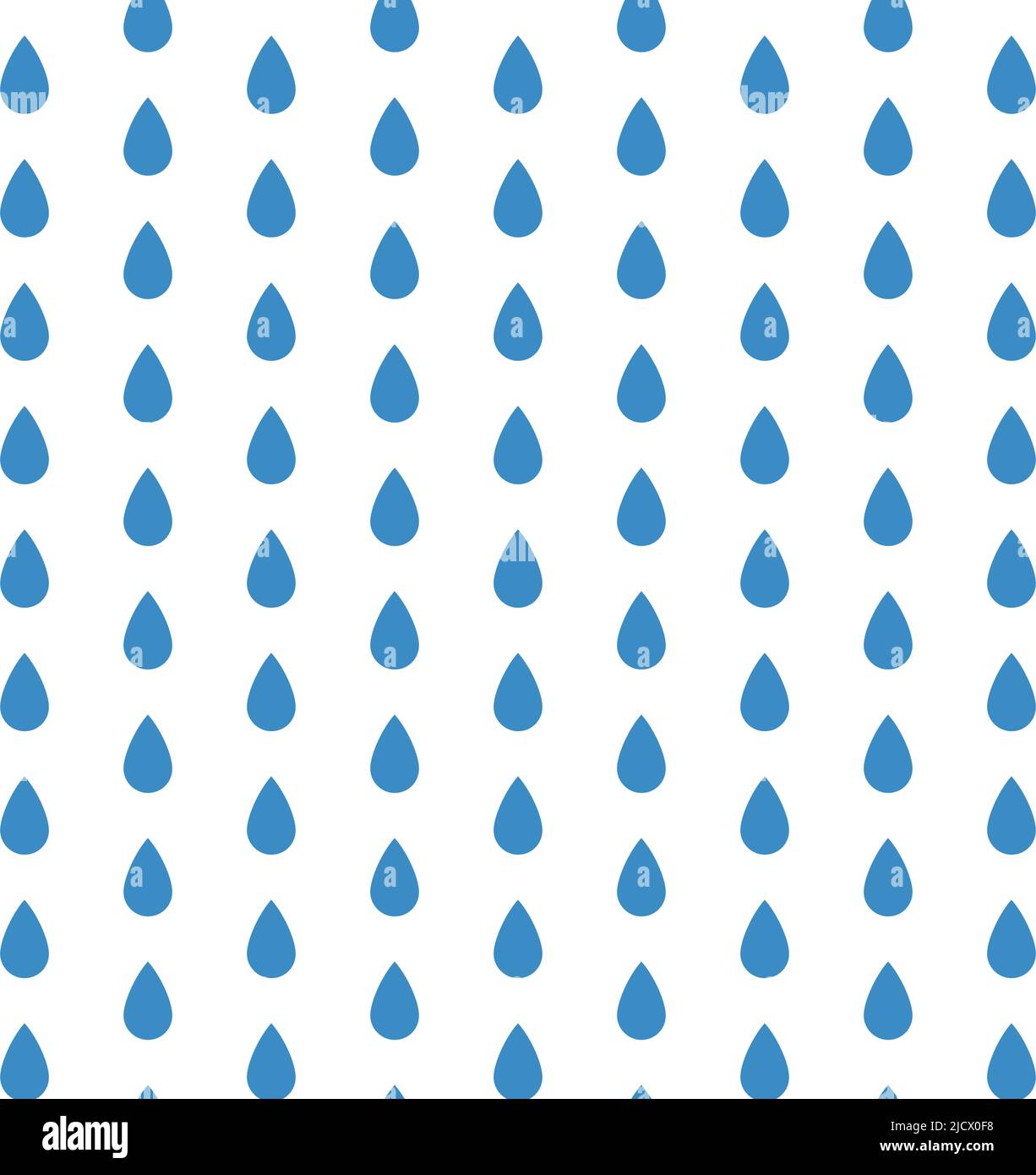 Flat Drop seamless pattern. Rain vector background Stock Vector Image ...