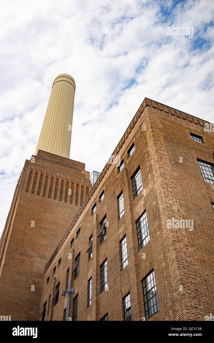 Battersea Power Station in London, England, UK. The station is one of ...