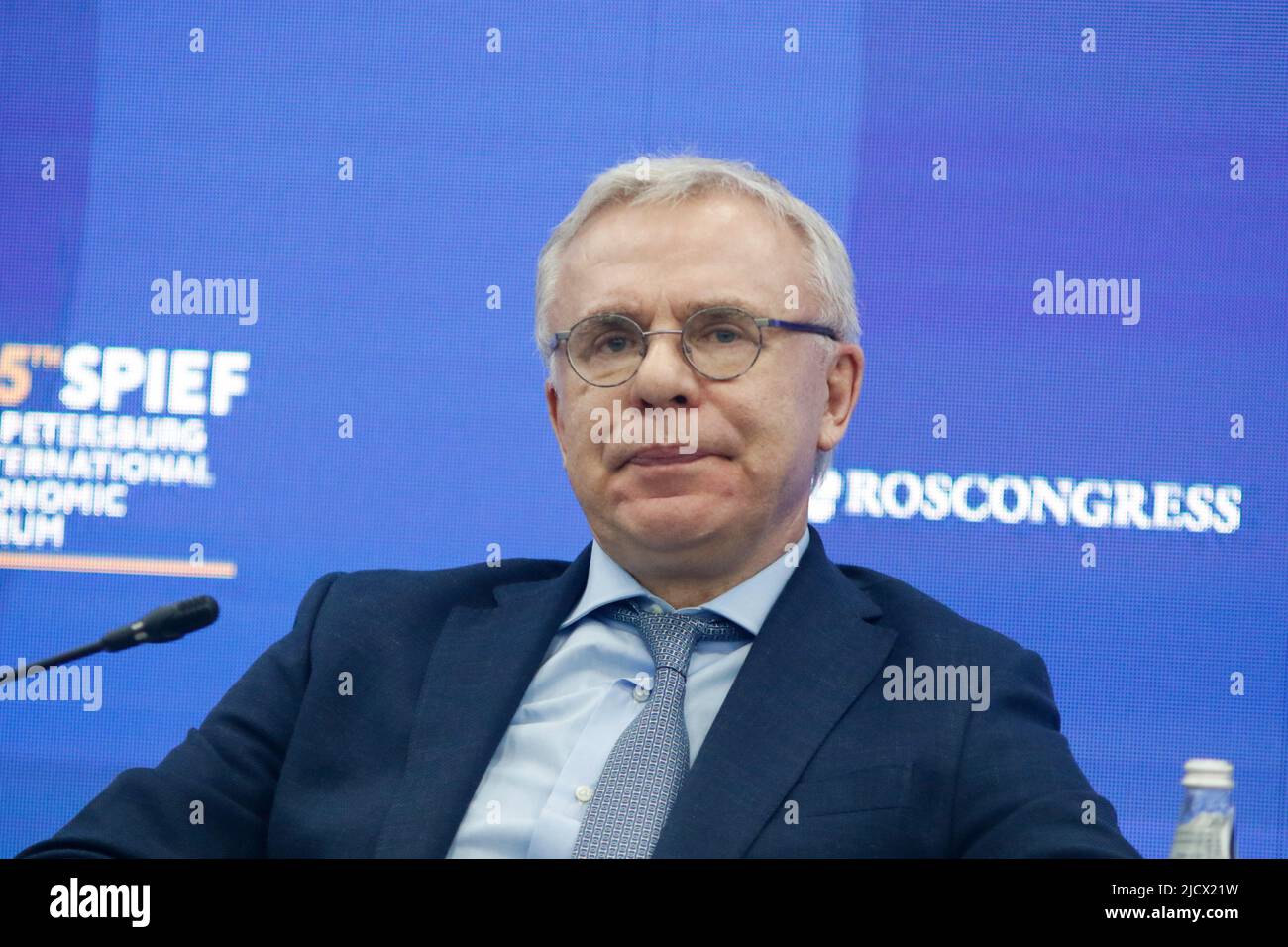 Saint Petersburg, Russia. 15th June, 2022. Viacheslav Fetisov, Deputy ...