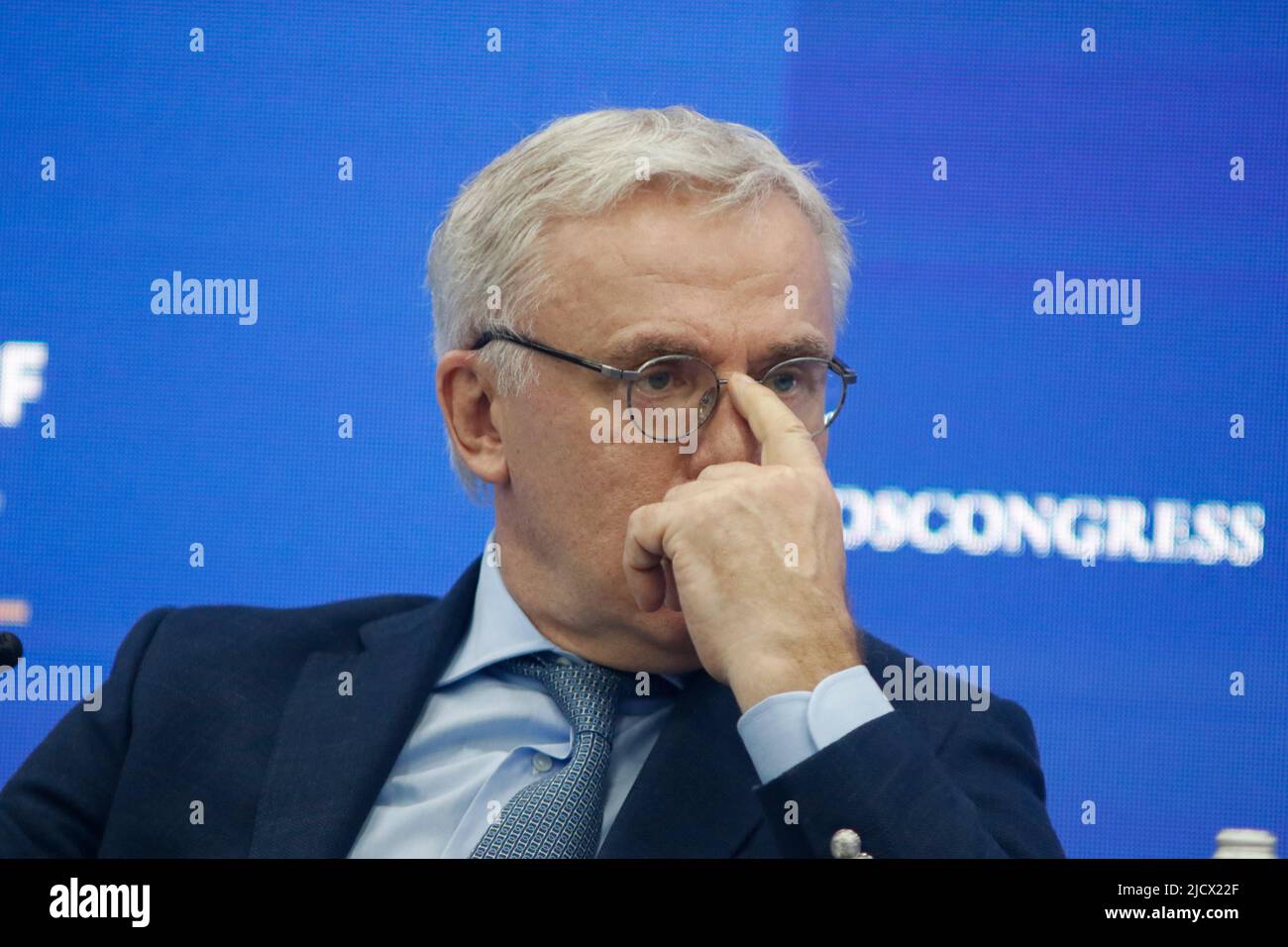 Saint Petersburg, Russia. 15th June, 2022. Viacheslav Fetisov, Deputy ...