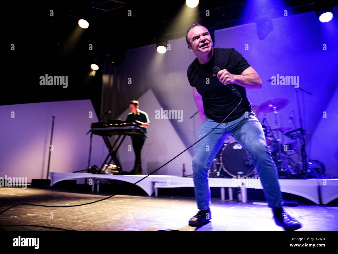 Samuel T Herring, Future Islands Stock Photo - Alamy