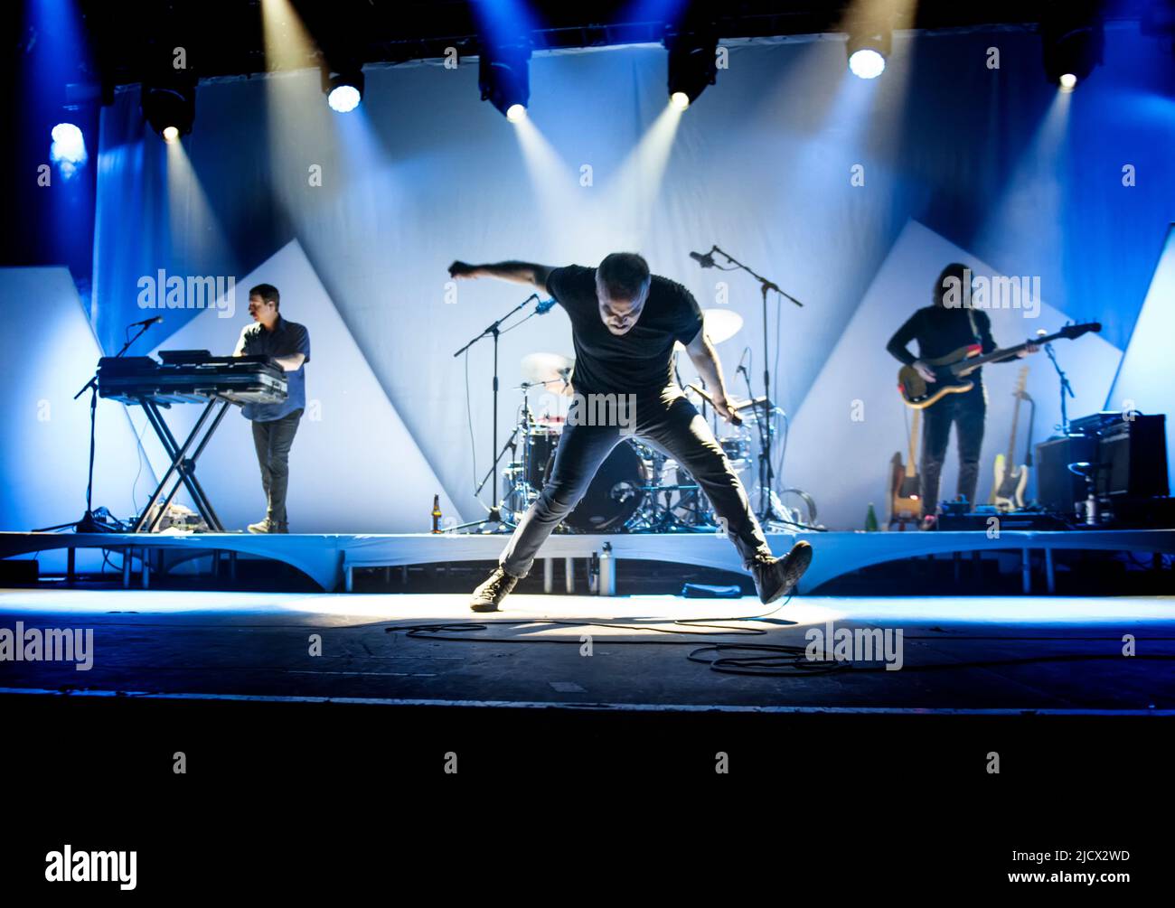 Samuel T Herring, Future Islands Stock Photo - Alamy