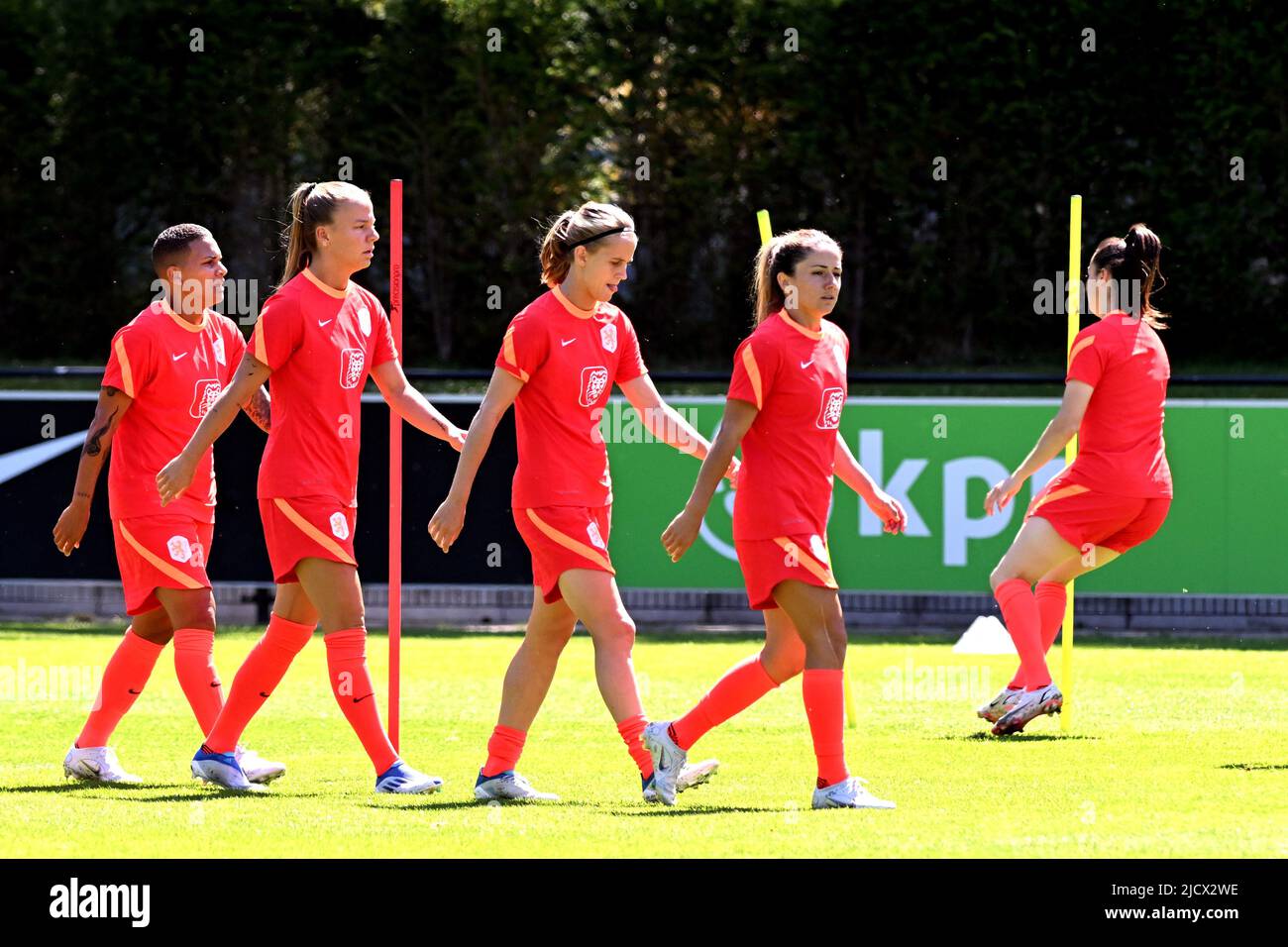 ZEIST - (lr) Shanice van de Sanden, Kerstin Casparij, Katja Snoeijs ...