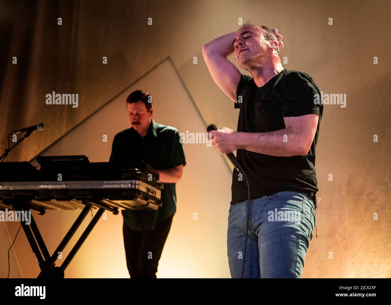 Samuel T Herring, Future Islands Stock Photo - Alamy