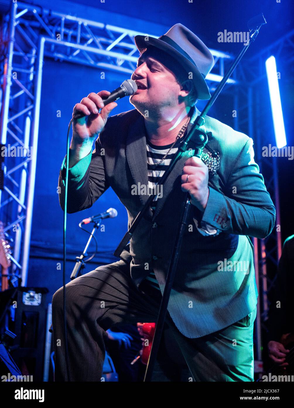 Pete Doherty Live In Liverpool 2022 Stock Photo - Alamy