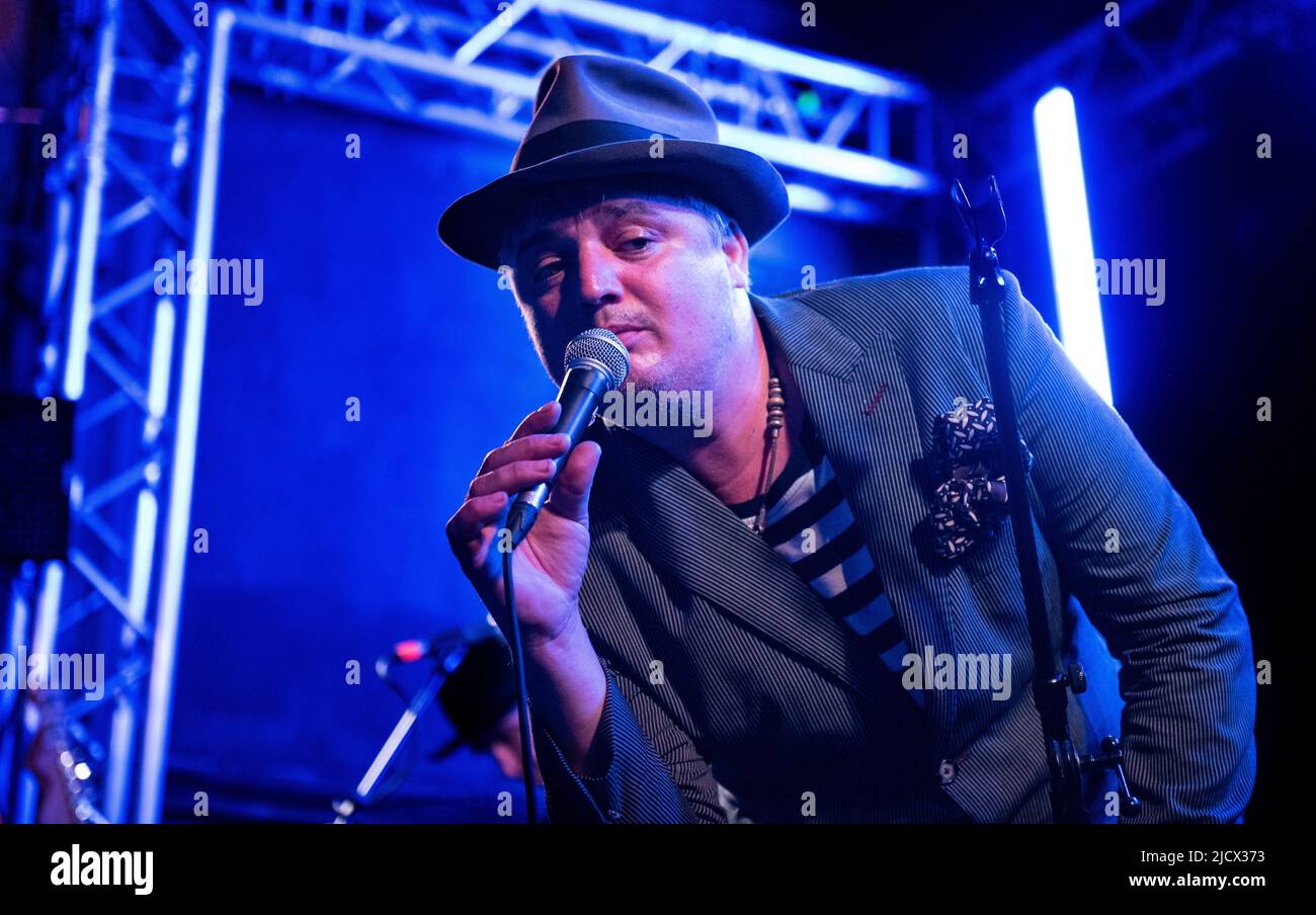 Pete Doherty Live In Liverpool 2022 Stock Photo - Alamy