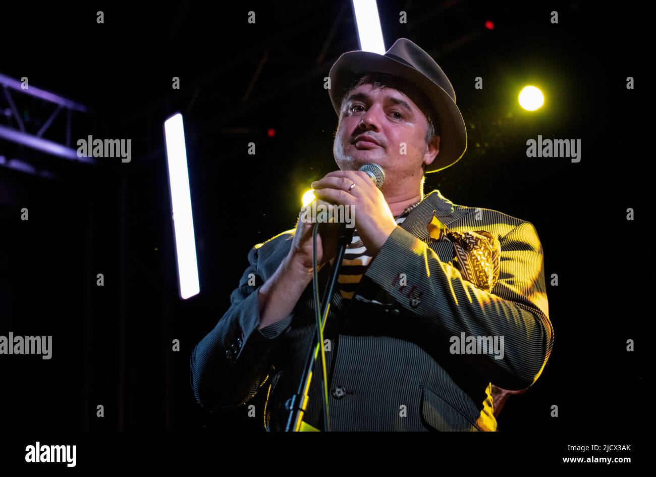Pete Doherty Live In Liverpool 2022 Stock Photo - Alamy
