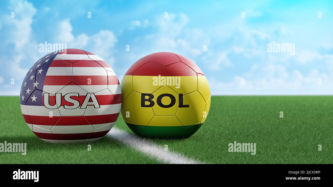 Usa vs bolivia hi-res stock photography and images - Alamy