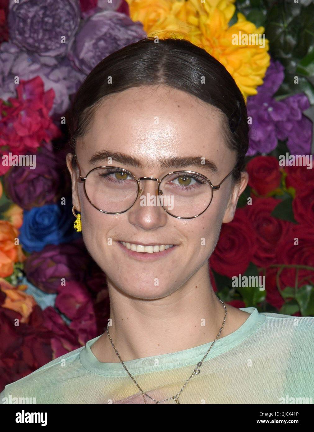 New York, NY, USA. 15th June, 2022. Ella Emhoff, Stacey Bendet at arrivals for Alice Olivia 20th ...