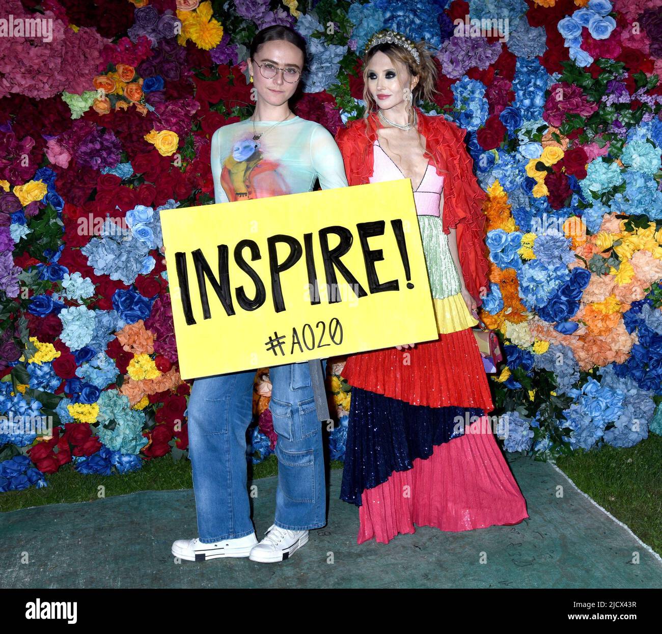 New York, NY, USA. 15th June, 2022. Ella Emhoff, Stacey Bendet at arrivals for Alice Olivia 20th ...