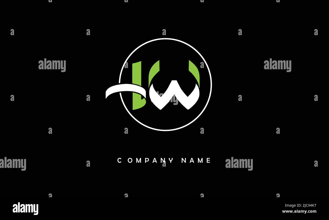 LW, WL Abstract Letters Logo Monogram Stock Vector Image & Art - Alamy