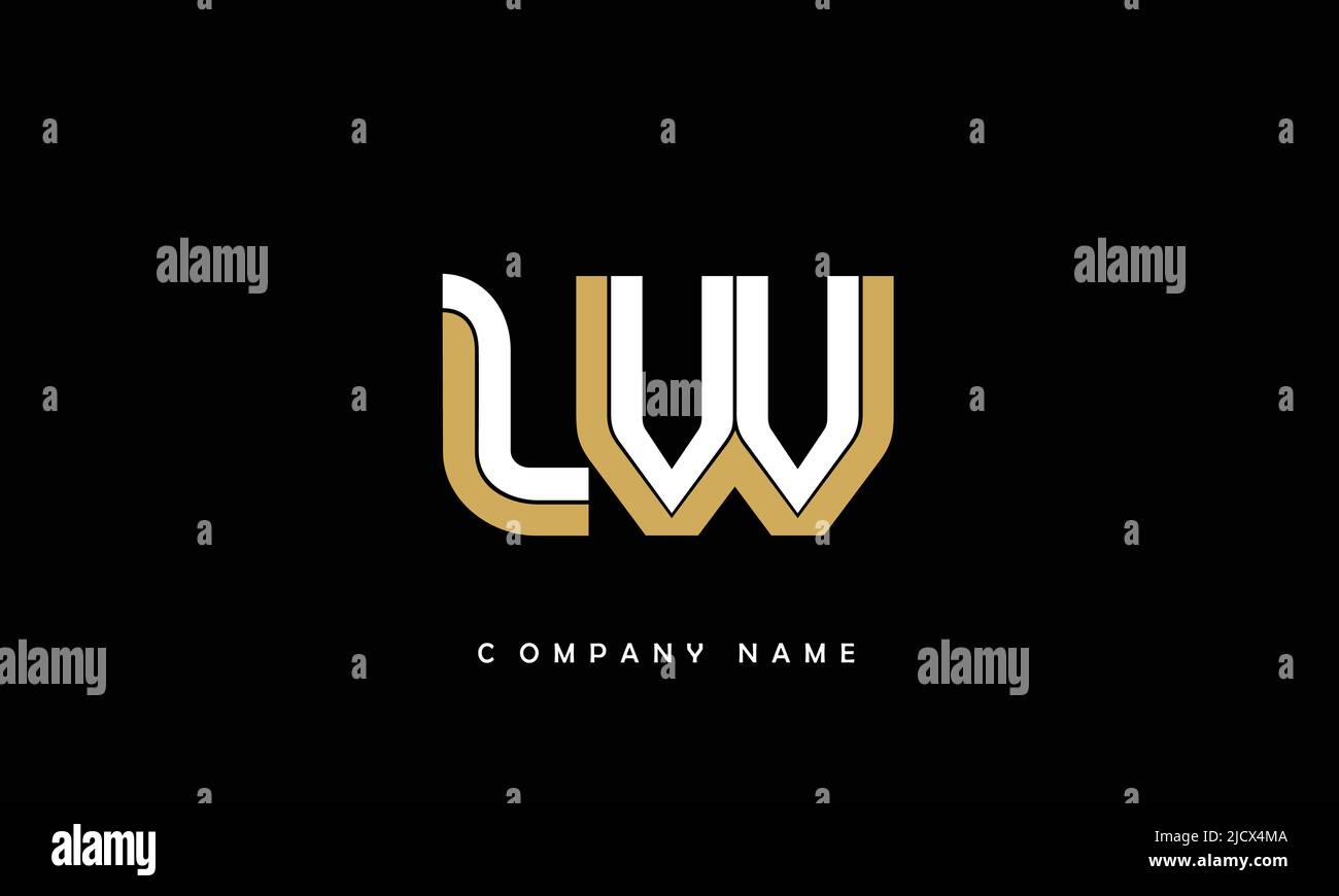 LW, WL Abstract Letters Logo Monogram Stock Vector Image & Art - Alamy LW, WL Abstract Letters Logo Monogram Stock Vector Image & Art - Alamy
