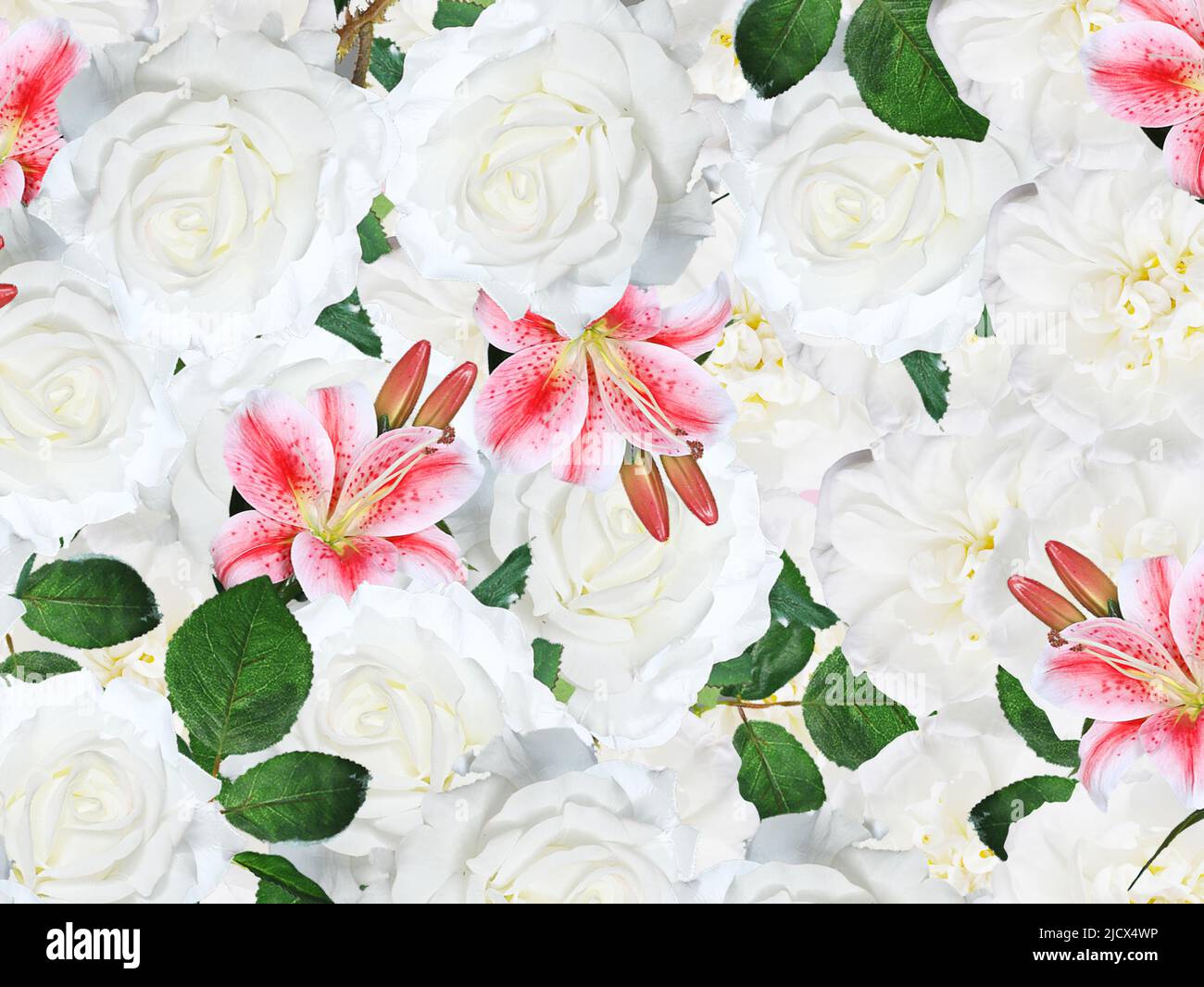 Summer flower background. Best for wedding design. Feminine pattern ...