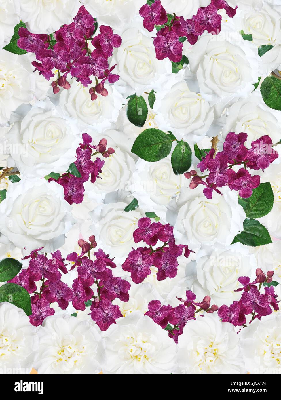 Summer flower background. Best for wedding design. Feminine pattern ...