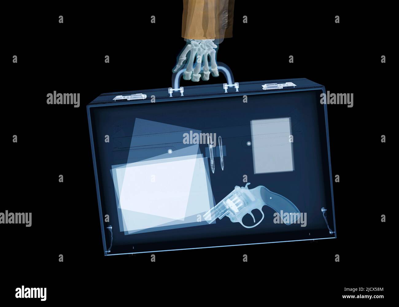 X ray of gun hi-res stock photography and images - Alamy