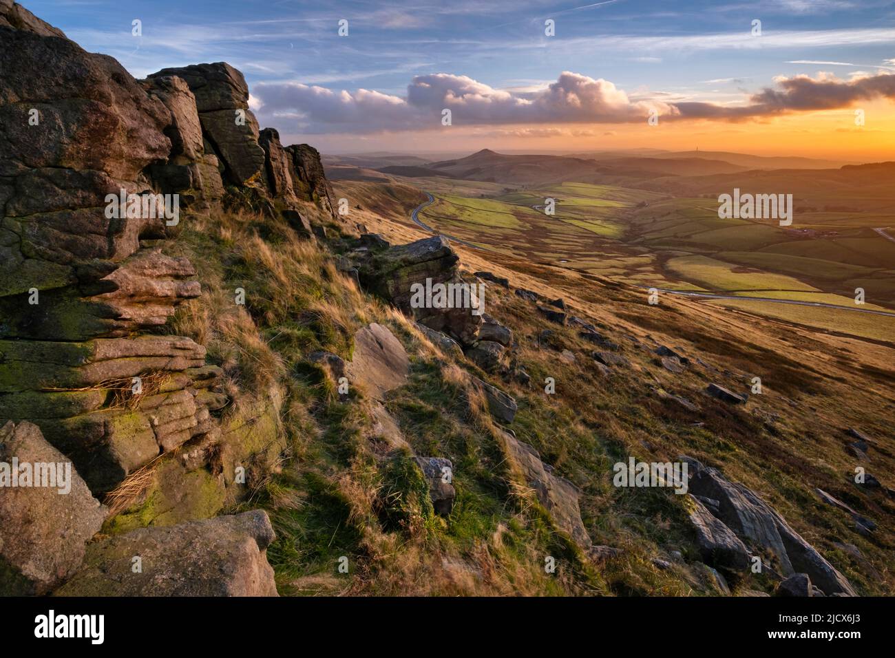 Shining tor sunset hi-res stock photography and images - Alamy