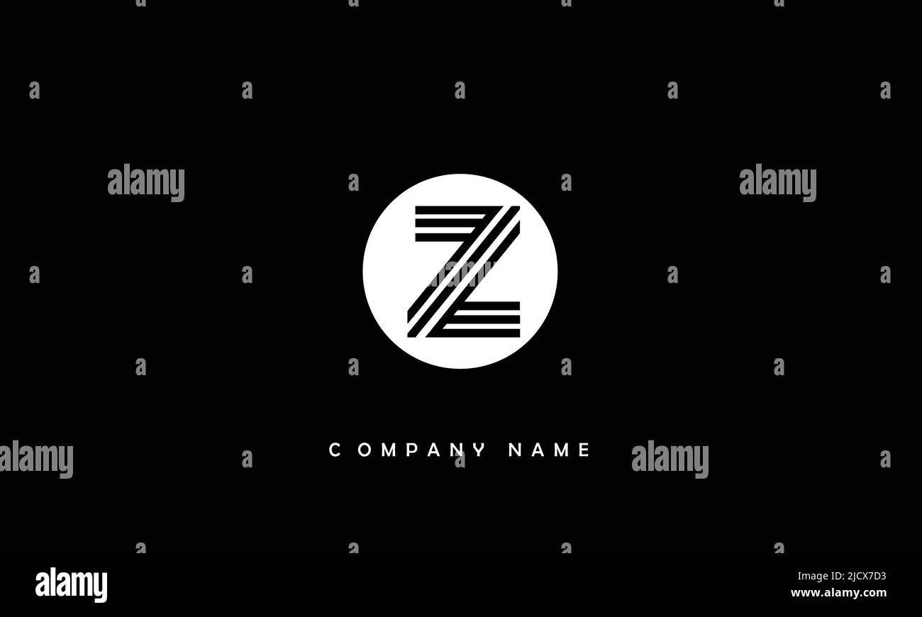 Z Abstract Letter Logo Monogram Stock Vector Image & Art - Alamy
