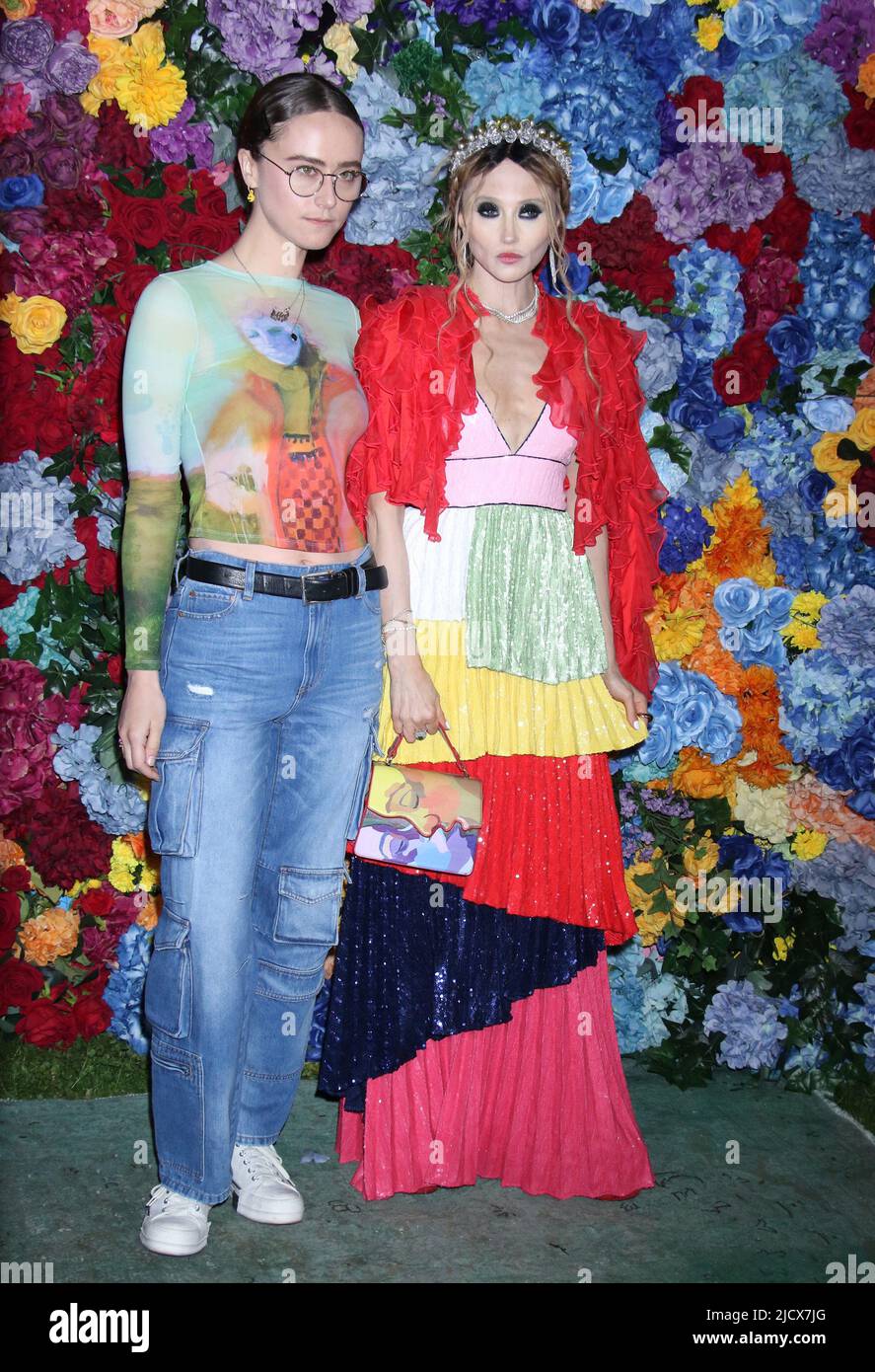 New York, NY, USA. 15th June, 2022. Ella Emhoff and Stacey Bendet at alice olivia by Stacey ...
