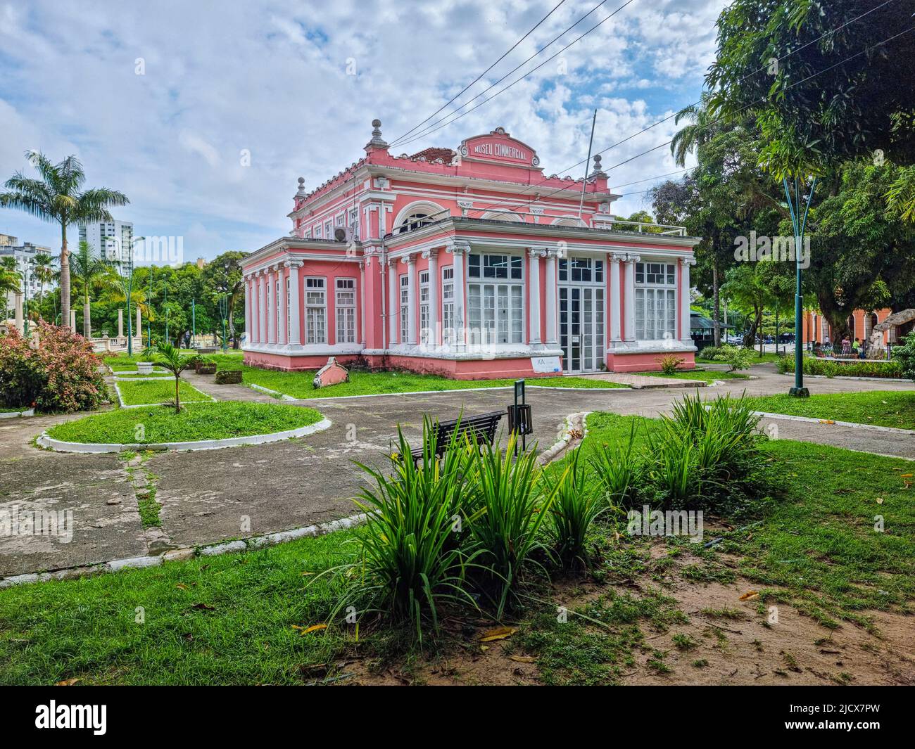 Waldemar Henrique Theatre, Belem, Brazil, South America Stock Photo - Alamy
