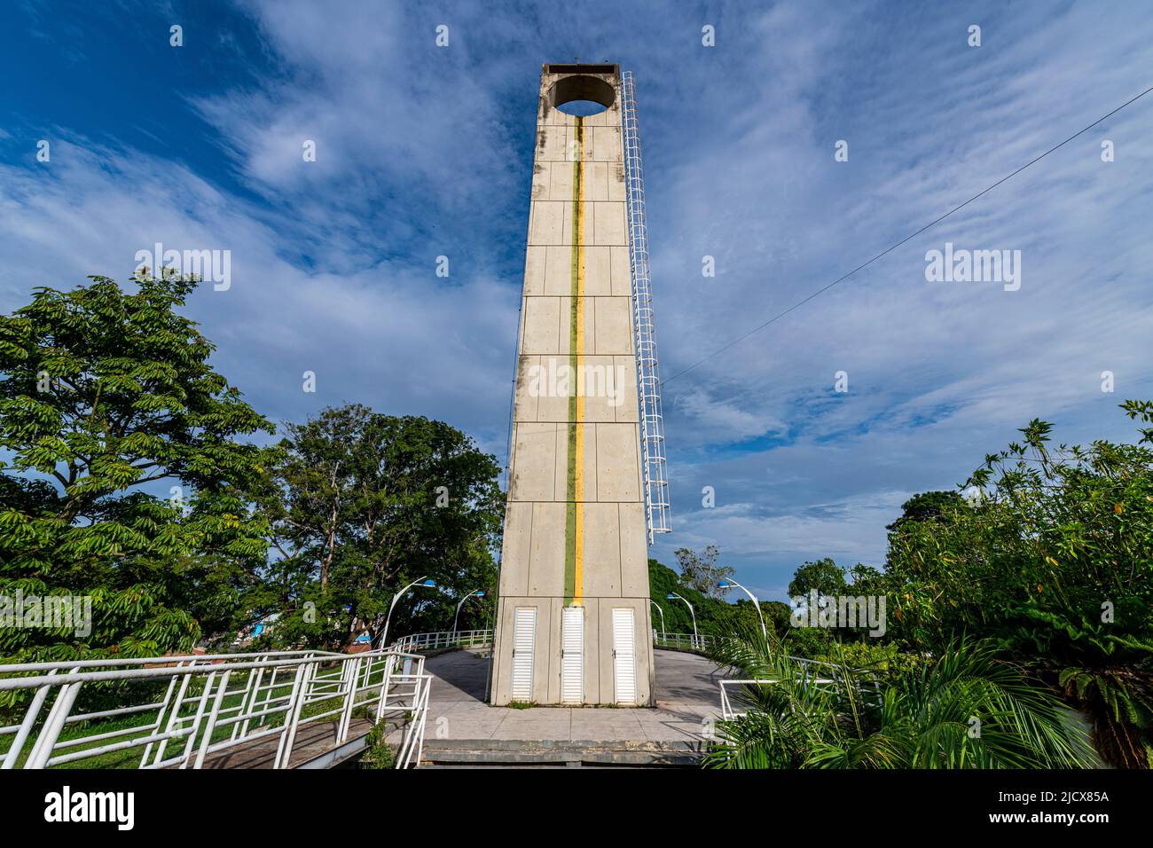 Monument on the Equator, Macapa, Amapa, Brazil, South America Stock ...
