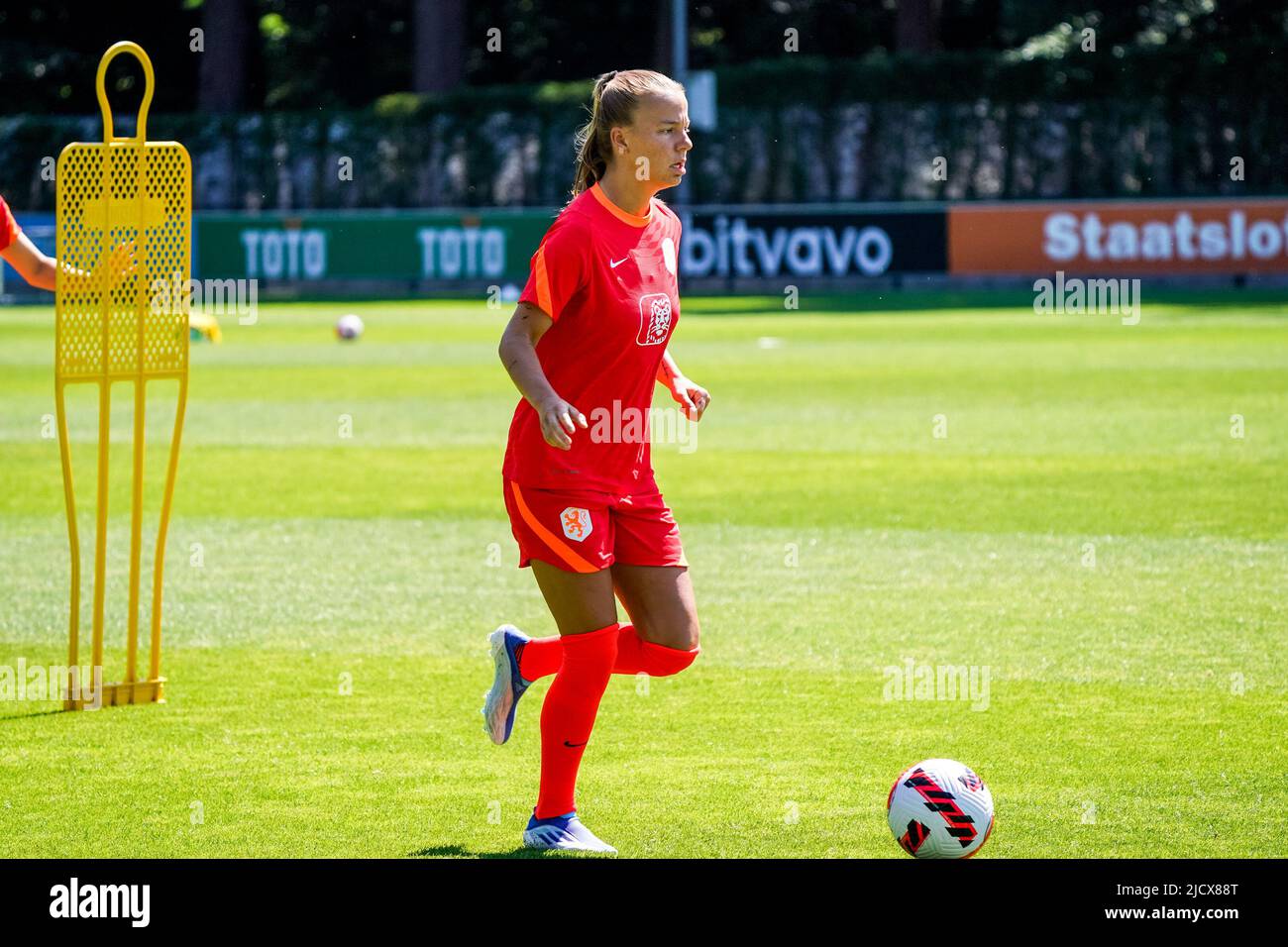 ZEIST, NETHERLANDS - JUNE 16: Lynn Wilms of the Netherlands during a ...