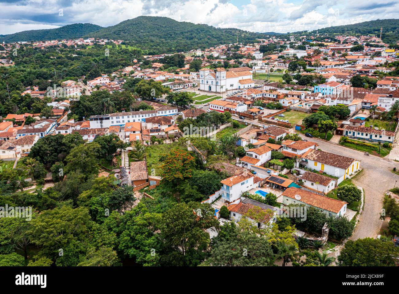Aerial of pirenopolis hi-res stock photography and images - Alamy