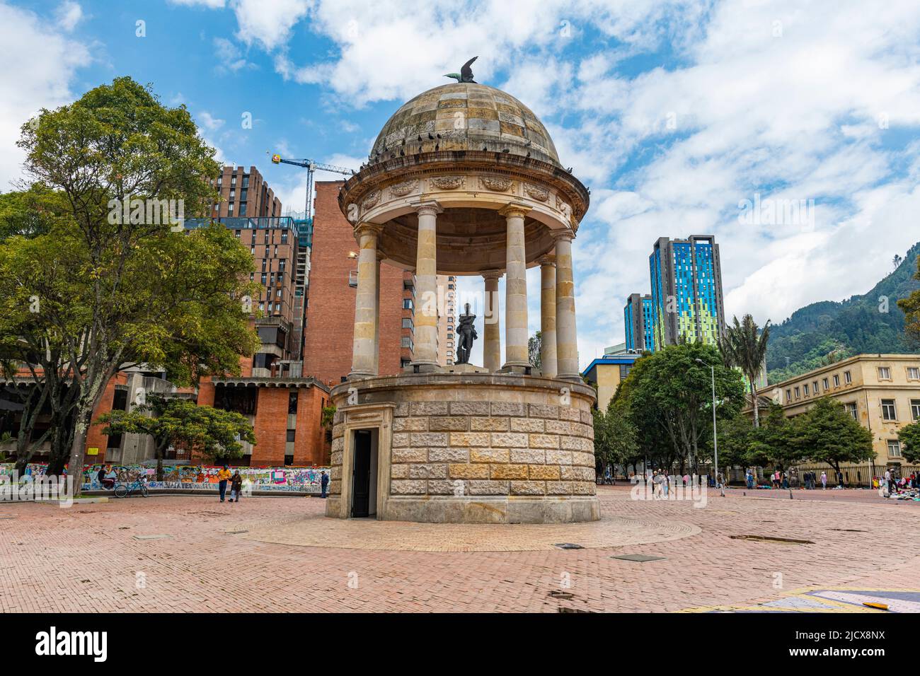 Liberation temple, Bogota, Colombia, South America Stock Photo - Alamy
