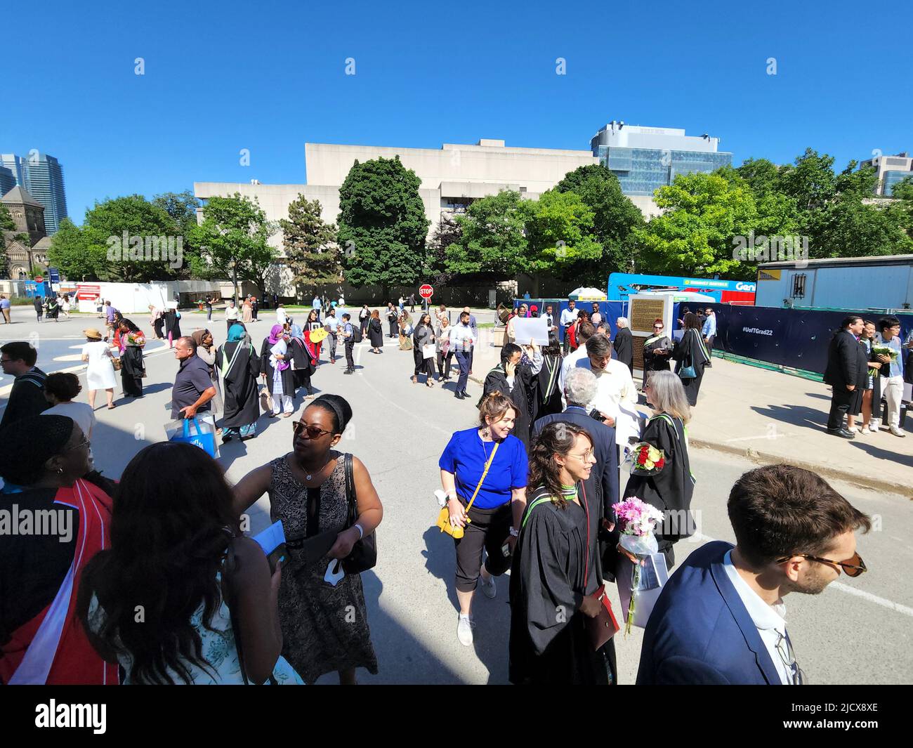University of Toronto Convocation Hall Graduation, Toronto Stock Photo ...