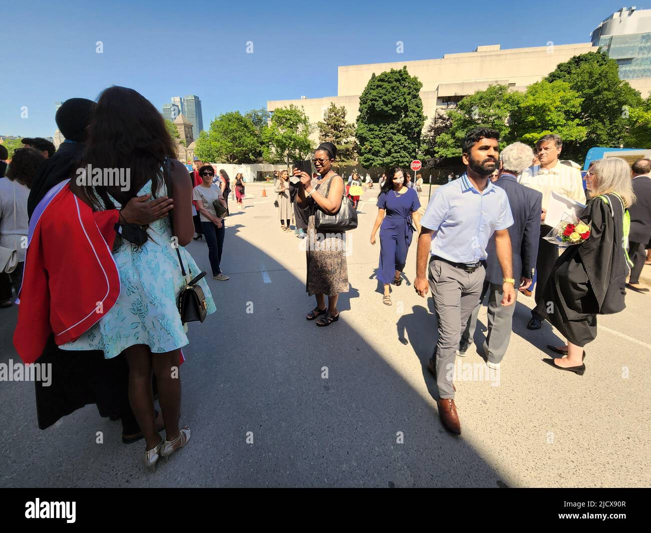 University of Toronto Convocation Hall Graduation, Toronto Stock Photo ...