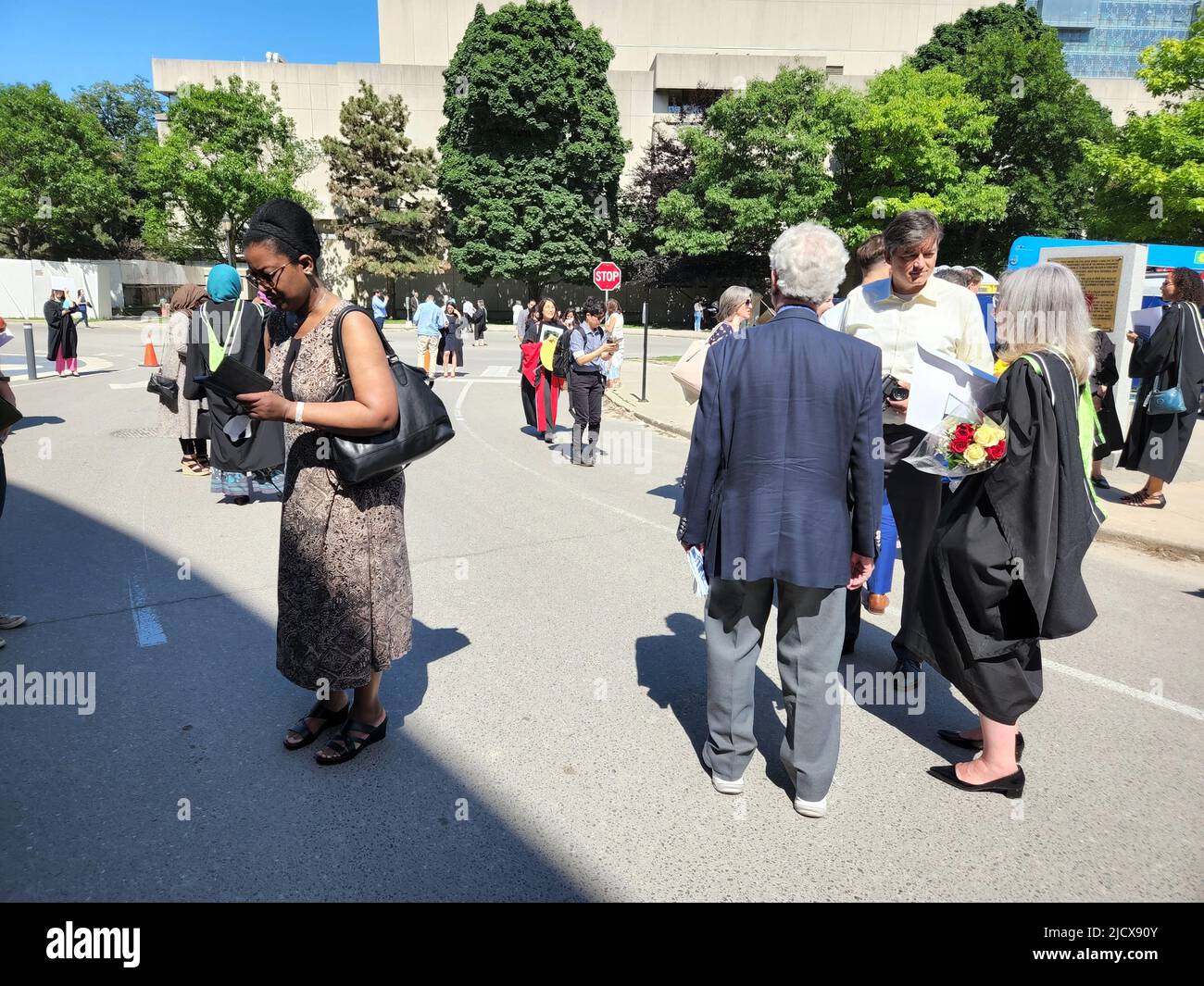 University of Toronto Convocation Hall Graduation, Toronto Stock Photo ...