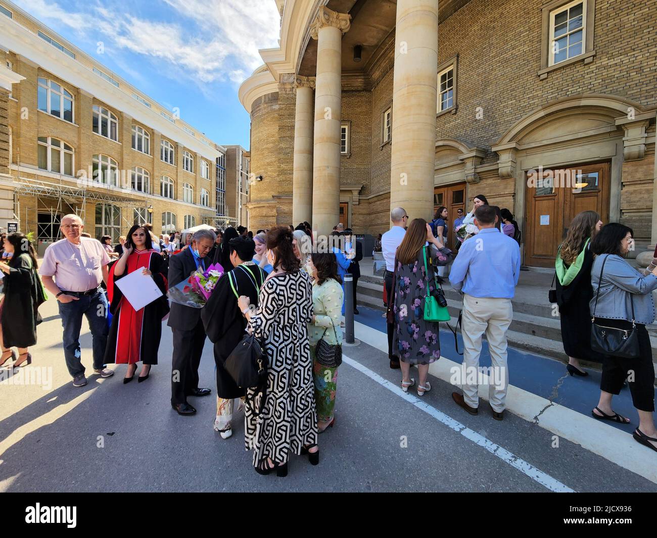 University of Toronto Convocation Hall Graduation, Toronto Stock Photo ...