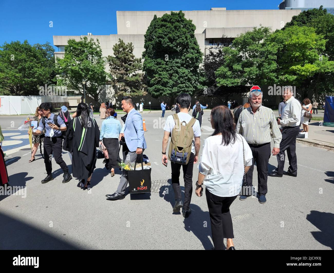 University of Toronto Convocation Hall Graduation, Toronto Stock Photo ...