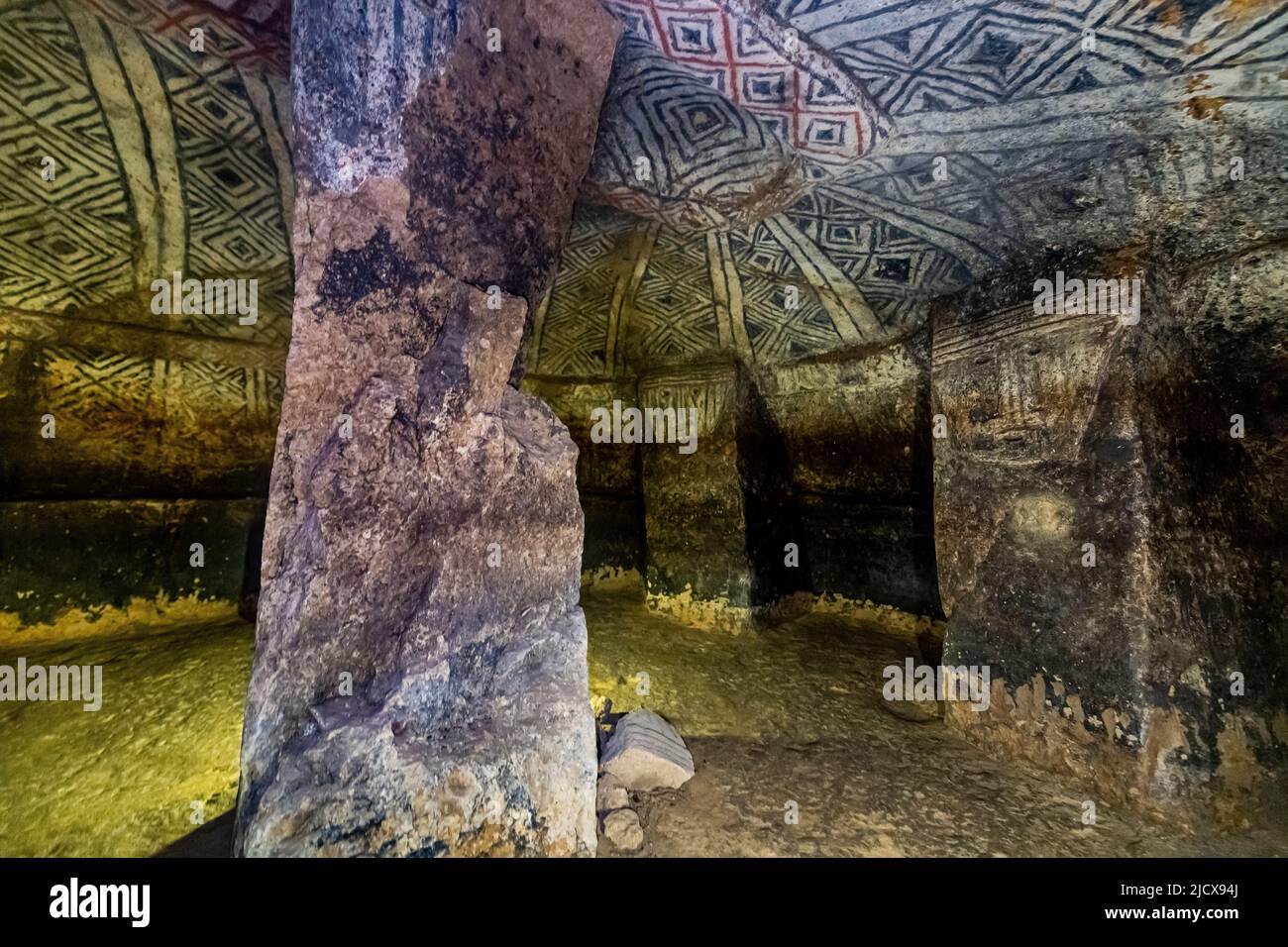 Pre-Columbian hypogea or tombs, UNESCO World Heritage Site ...