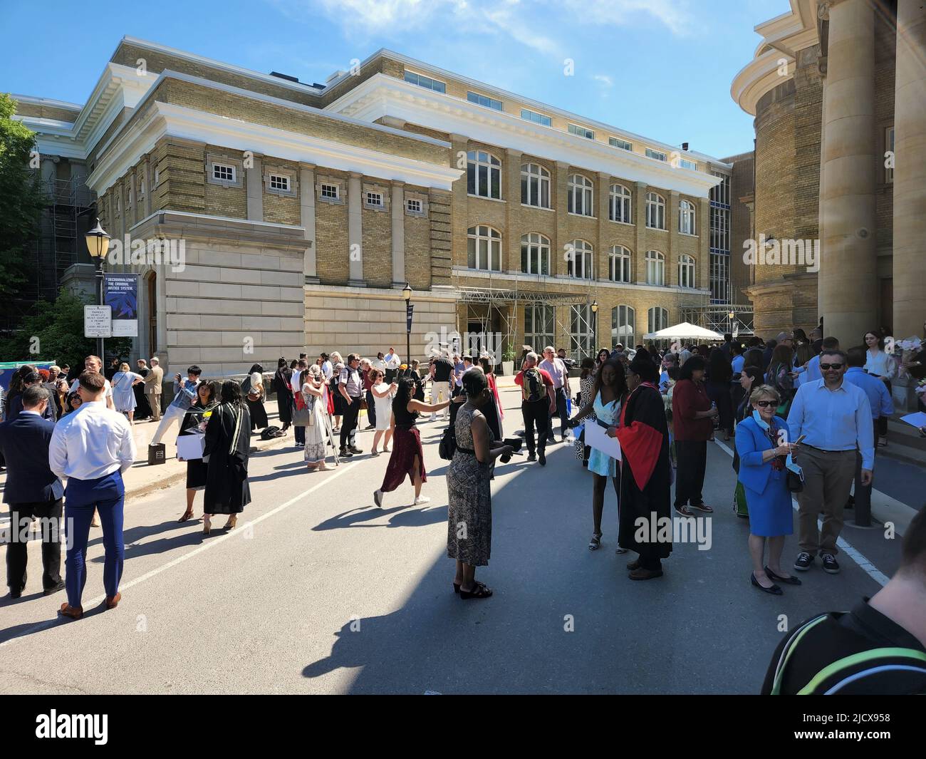 University of Toronto Convocation Hall Graduation, Toronto Stock Photo ...