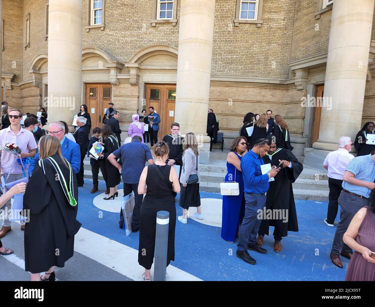 University of Toronto Convocation Hall Graduation, Toronto Stock Photo ...